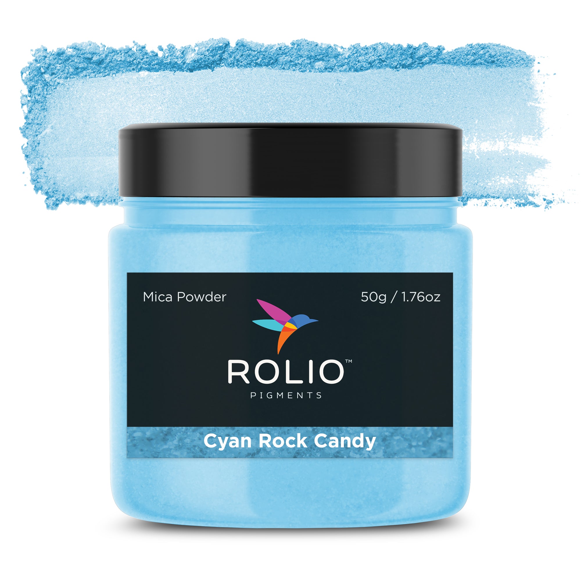 Cyan Rock Mica Powder – Rolio Pigments