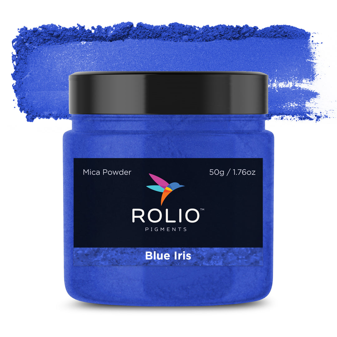 Blue Mica Powder Colors | Rolio Pigments