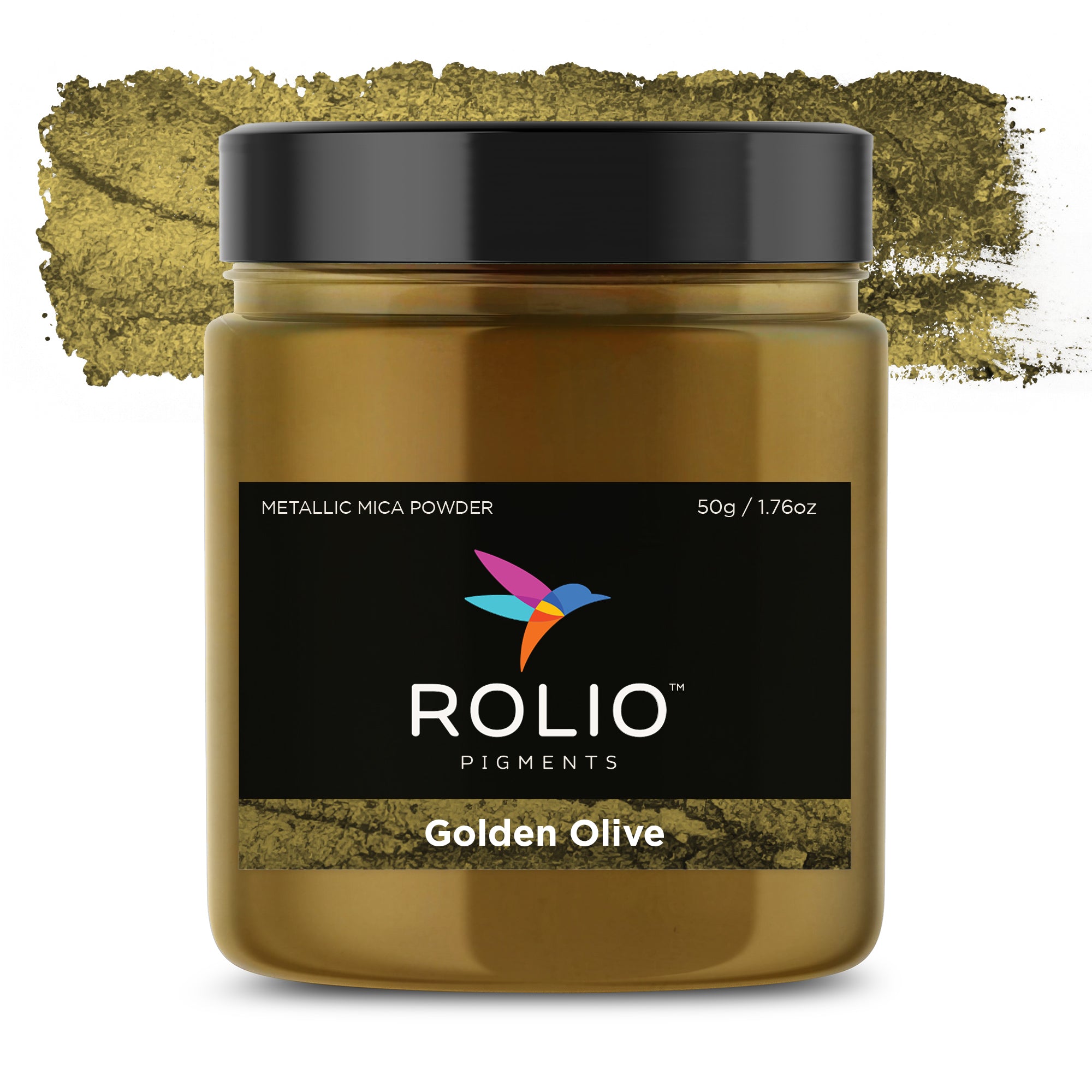 Golden Olive 50g Metallic Mica Powder – Rolio Pigments