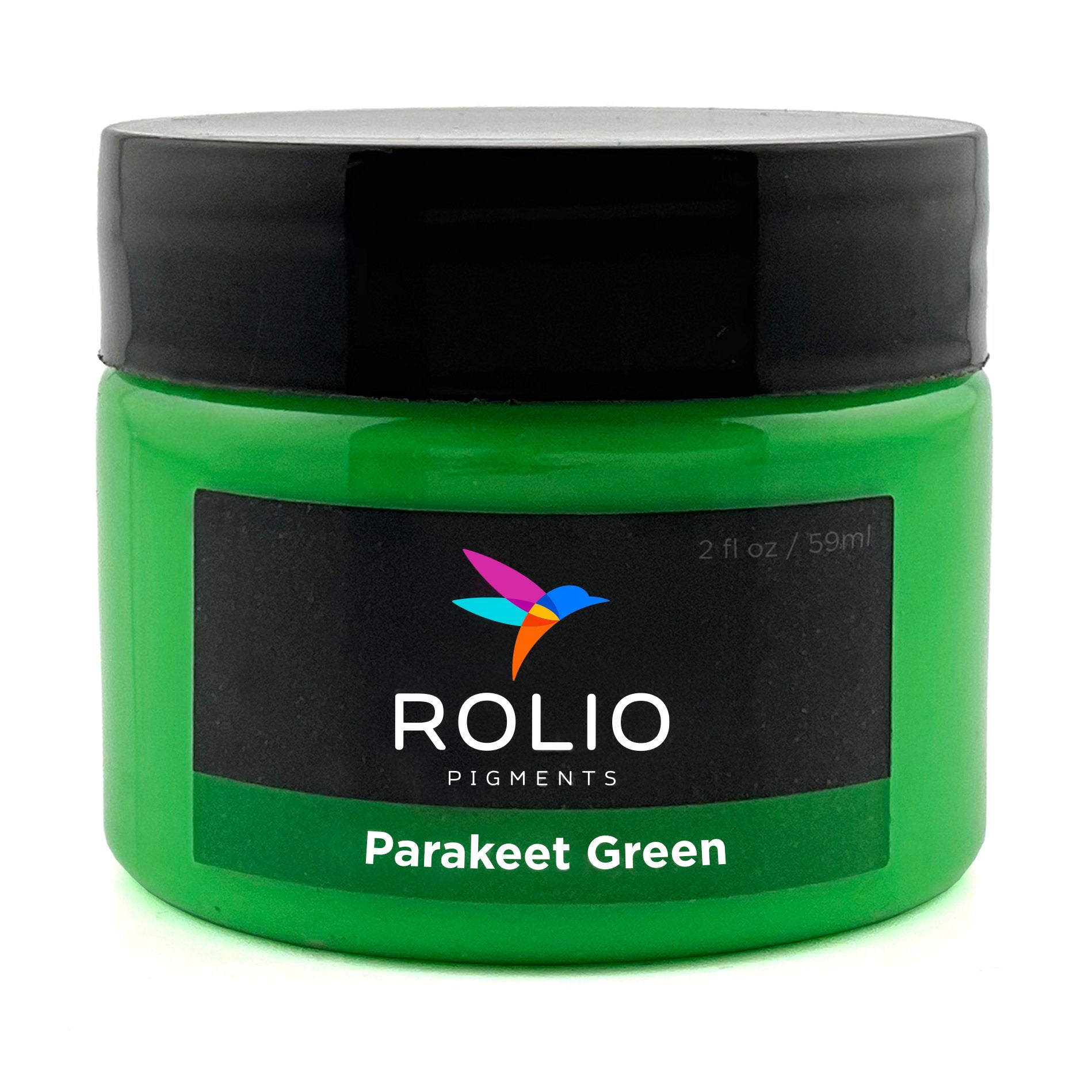 Parakeet Green Pigment Paste - 2 oz. – Rolio Pigments