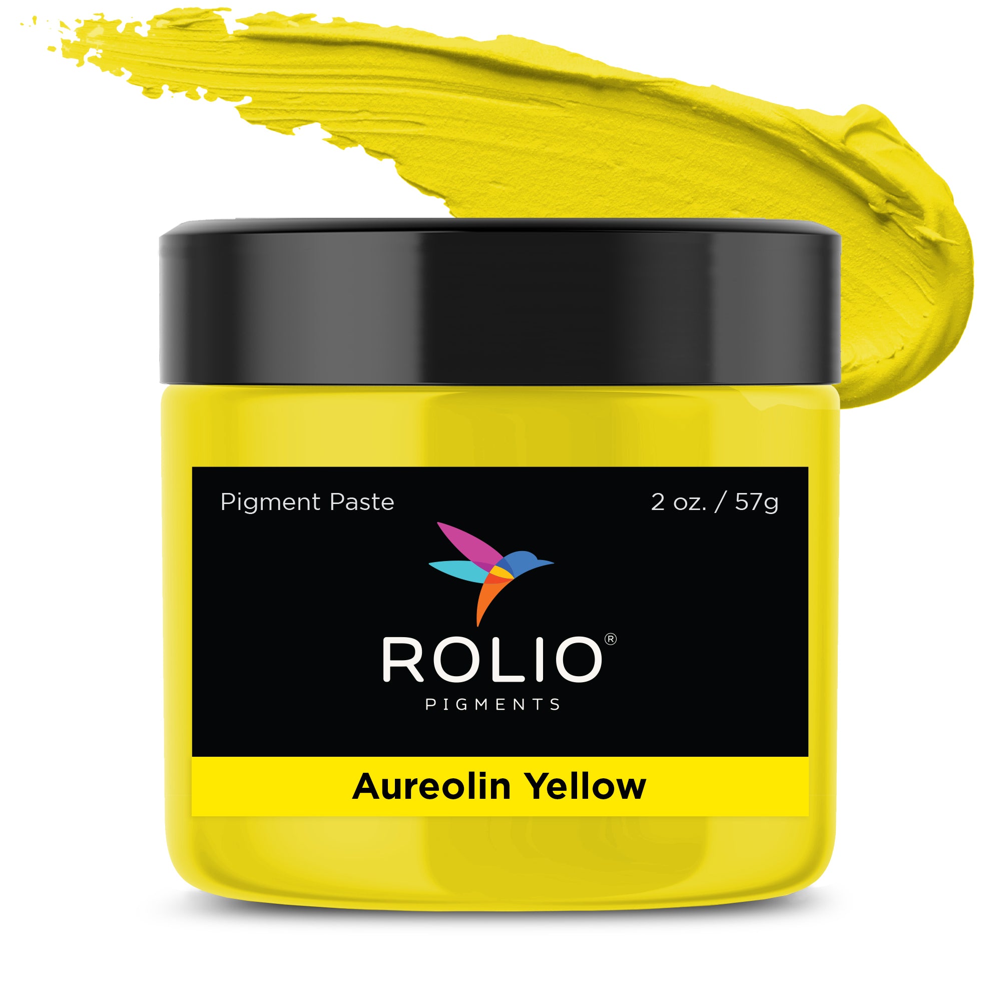 Aureolin Yellow Pigment Paste – 2 oz. High-Opacity Resin Color by Rolio ...