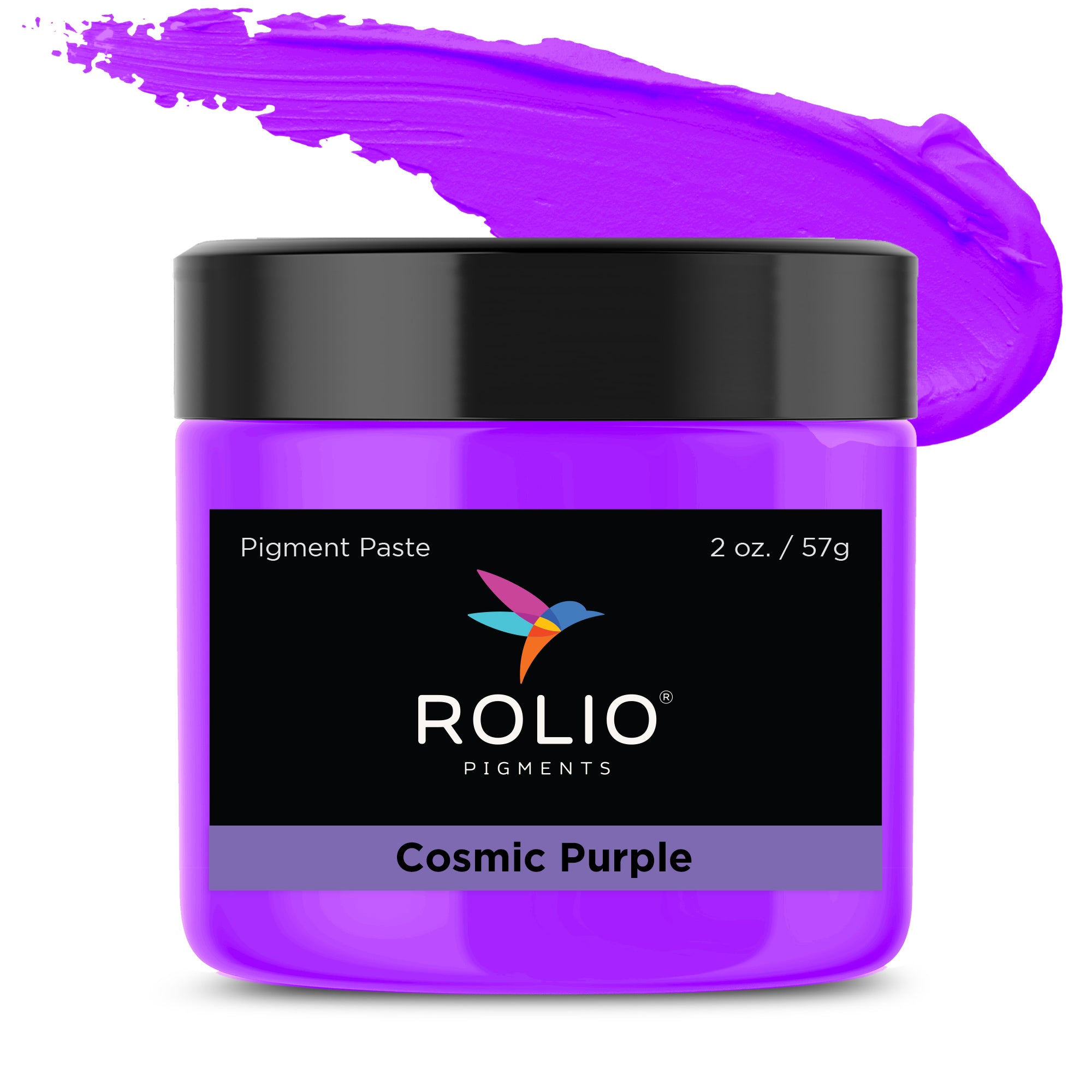Cosmic Purple Pigment Paste – 2 oz. High-Opacity Resin Color by Rolio ...
