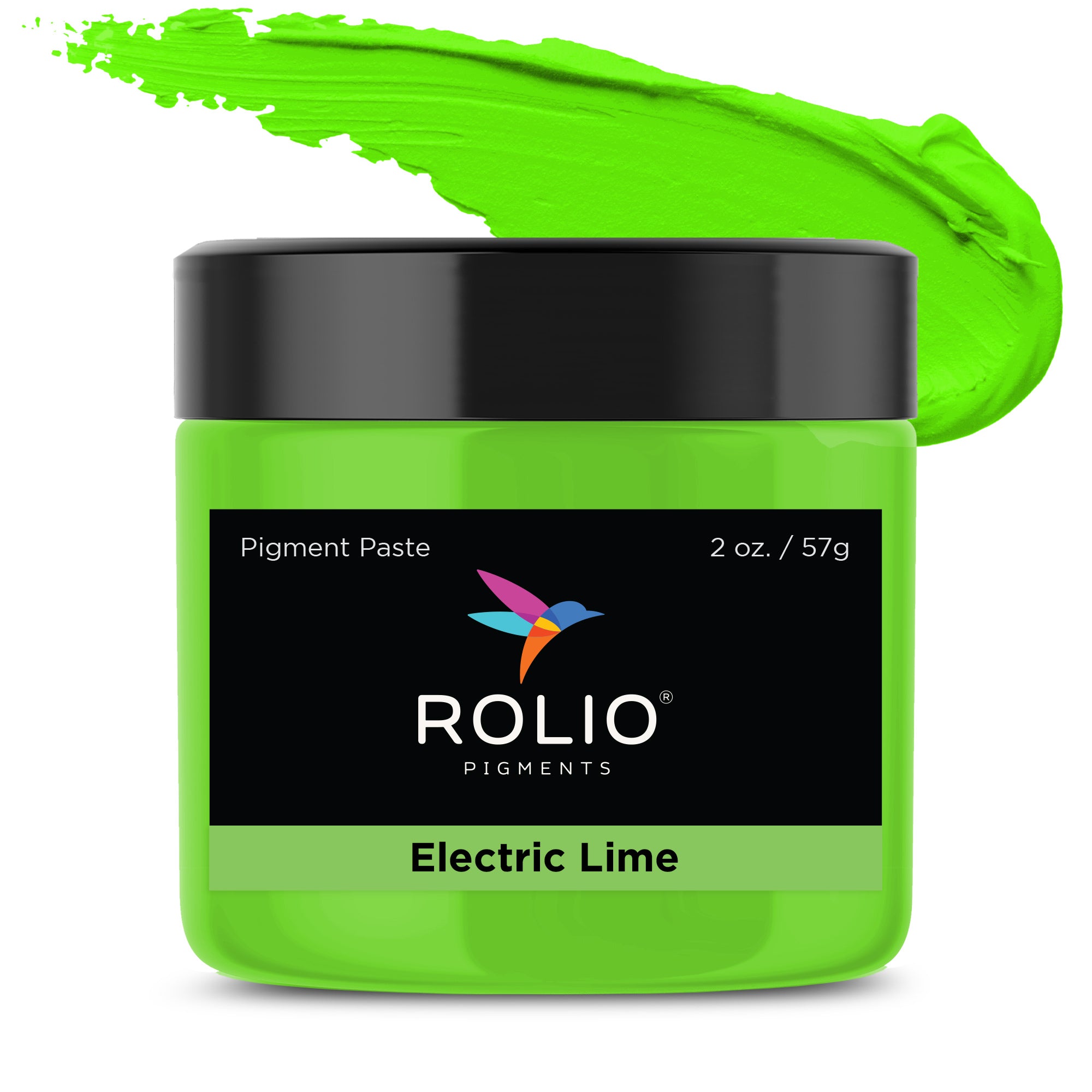 Electric Lime Pigment Paste – 2 oz. High-Opacity Resin Color by Rolio ...