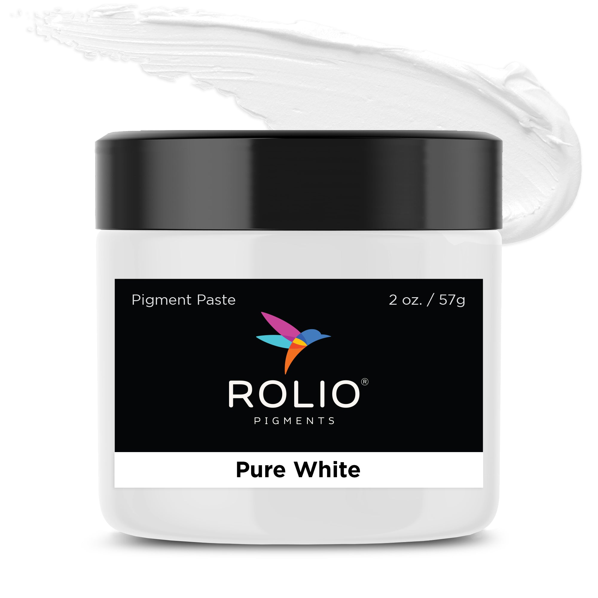 Pure White Pigment Paste - 2 oz. – Rolio Pigments