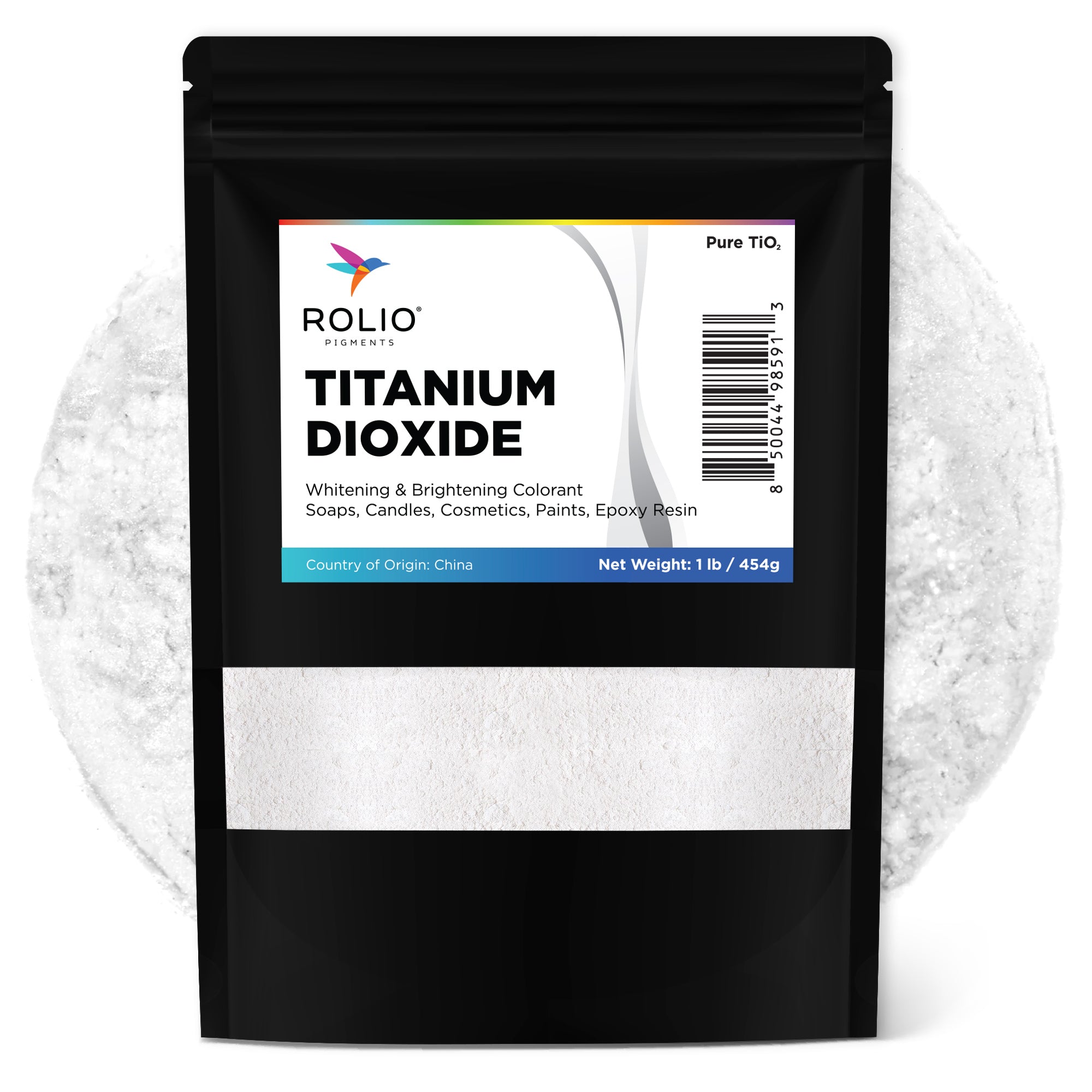 Pure Titanium Dioxide (TiO₂) – Rolio Pigments