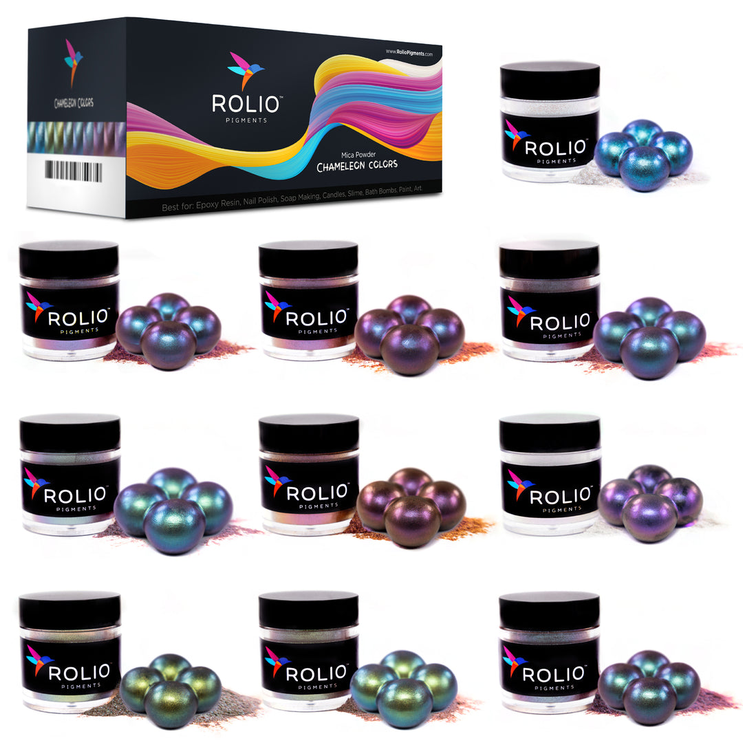 Rolio Pigments - Premium Mica Powder & Pigments